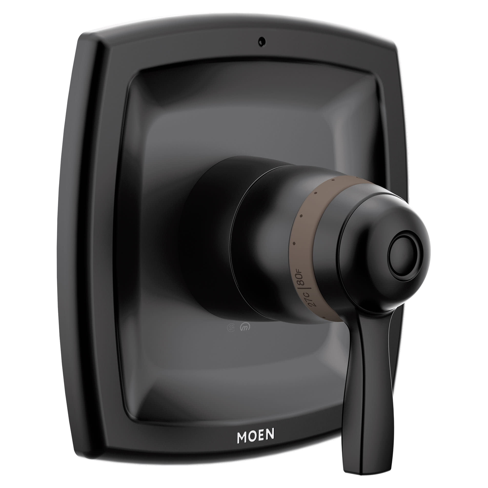 Moen T4691 Voss Single Function Thermostatic Valve Trim Only - Black ...
