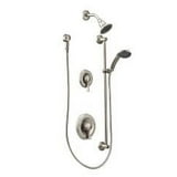 Moen Bathroom Faucet T8342CBN Classic Brushed Nickel Posi-Temp(R) All ...