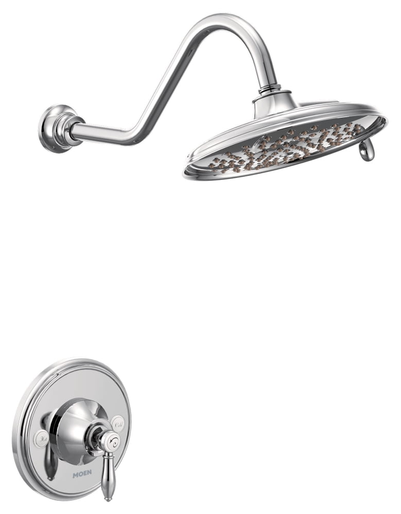 Moen TS32102 Weymouth Posi-Temp Chrome Shower Only - Walmart.com