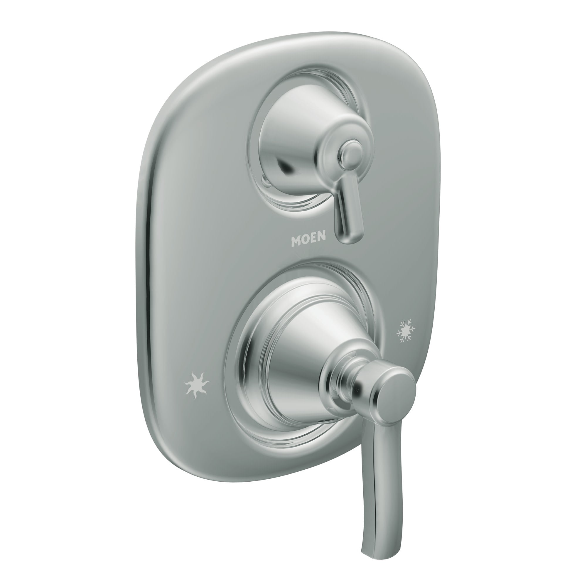 Moen Ts4211 Double Handle Moentrol Pressure Balanced - Chrome - Walmart.com