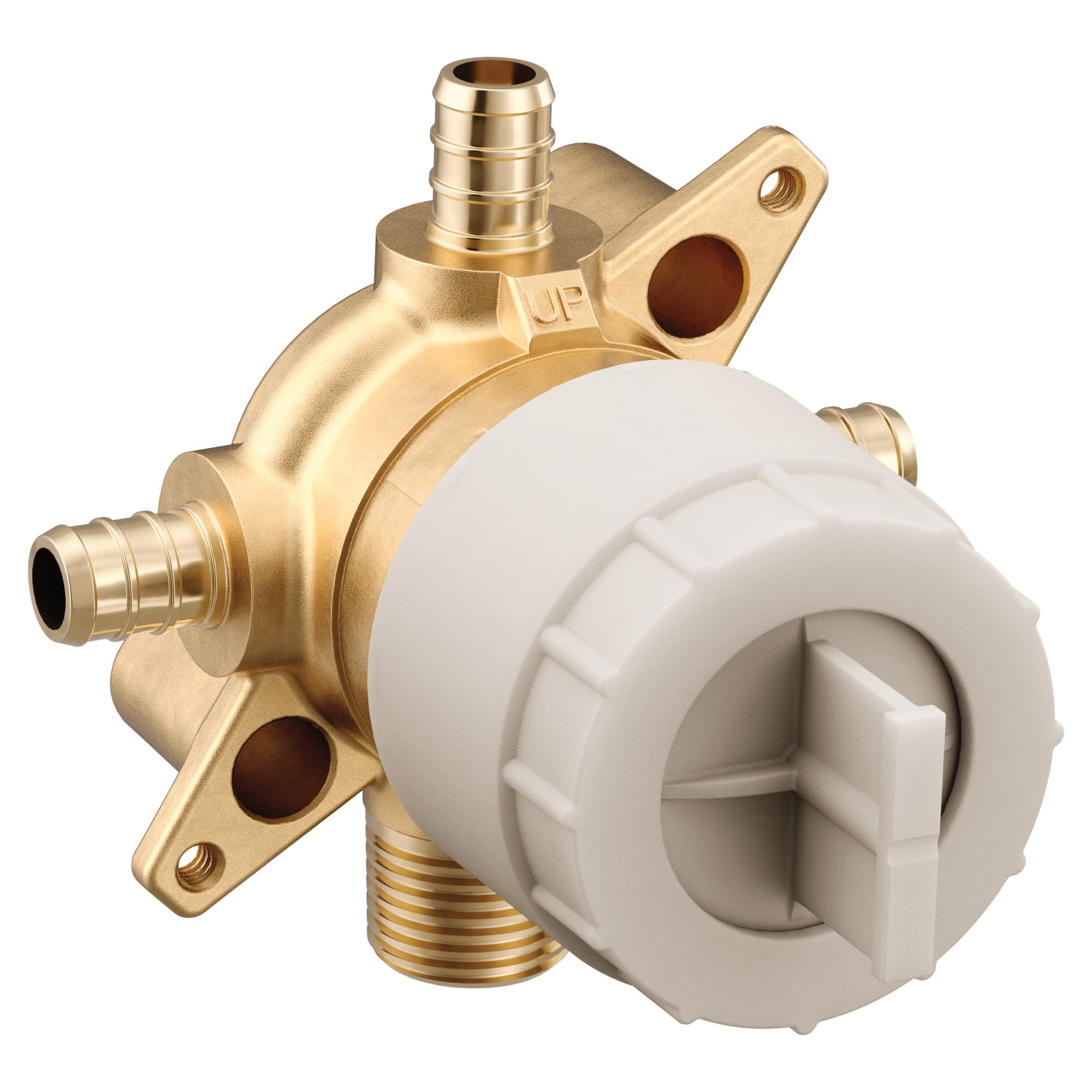Moen U140x M-Core 4 Port Pressure Balanced 1/2" Pex Tub And Shower ...