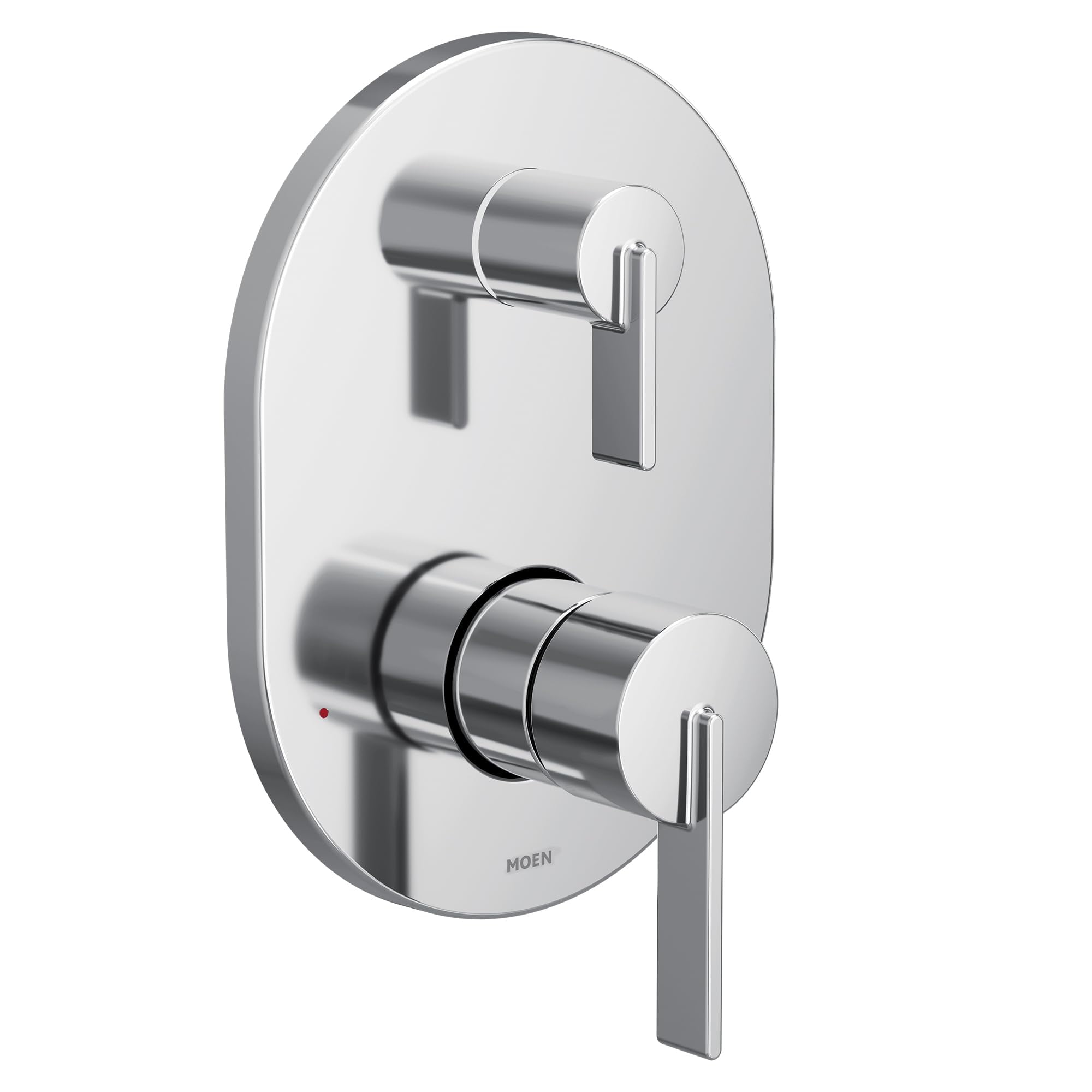 Moen UT3331 Chrome Manual 3-Modes 2-Handles Shower Valve Trim - Walmart.com