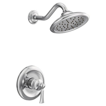 Moen Wynford Brushed Nickel Posi-Temp(R) Shower Only - Walmart.com