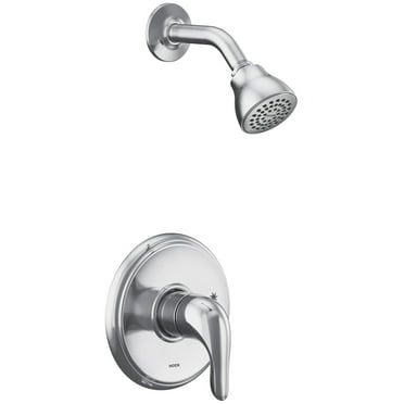 Moen Doux Matte Black Posi-Temp(R) Shower Only - Walmart.com