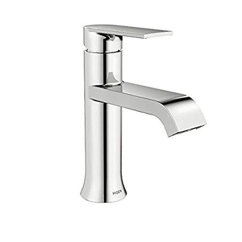 Moen Genta Single Handle Bathroom Faucet, 1.2 GPM, Chrome Finish ...