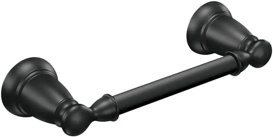 Moen Y2608BL Banbury Matte black pivoting paper holder Matte Black ...