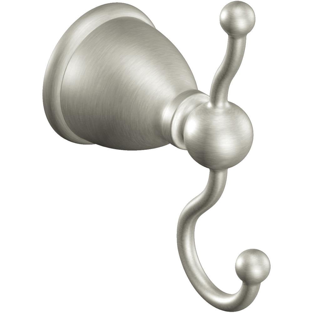 Moen Caldwell Brushed Nickel Single Robe Hook - Walmart.com
