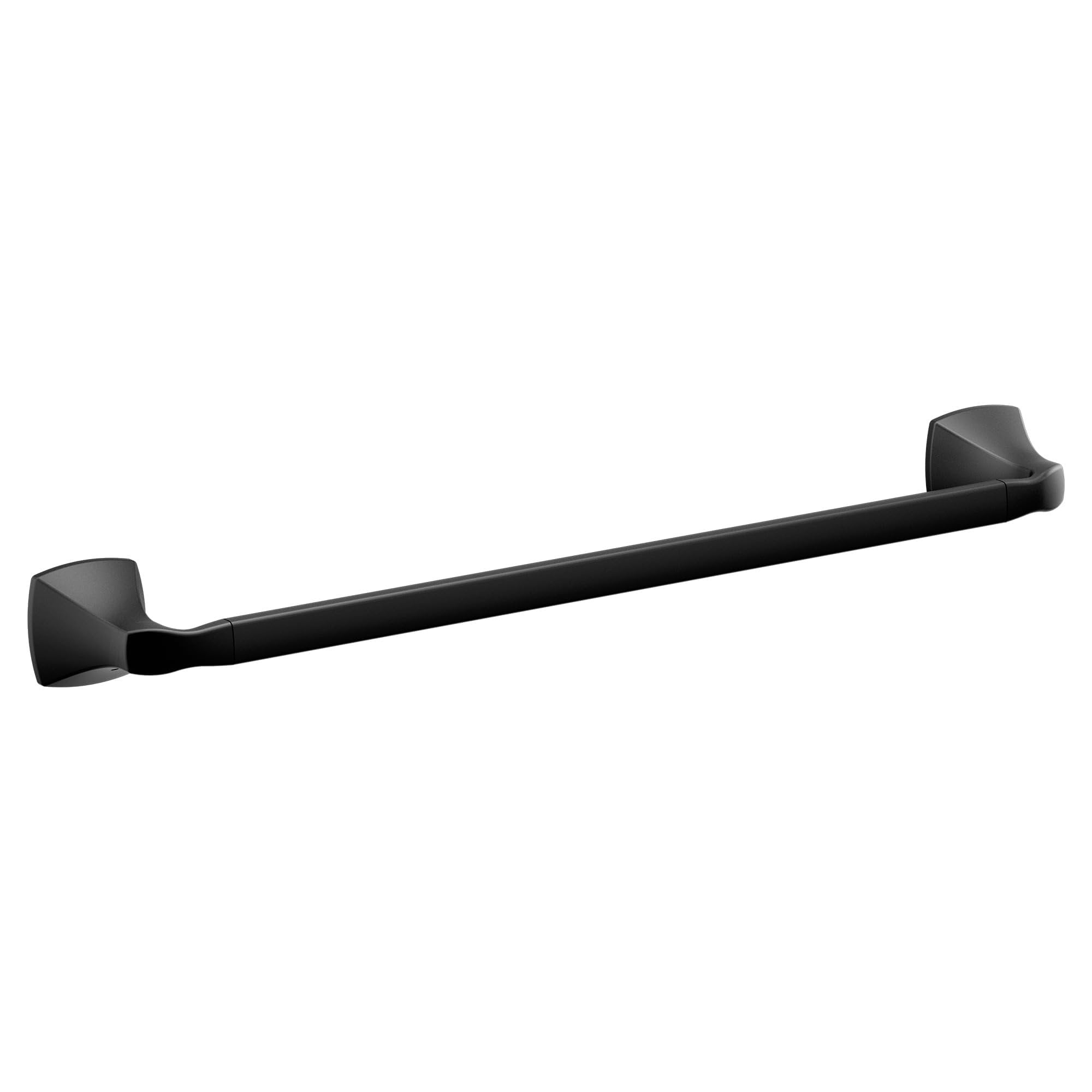 Moen YB5124BL Voss 24" Towel Bar - Black - Walmart.com