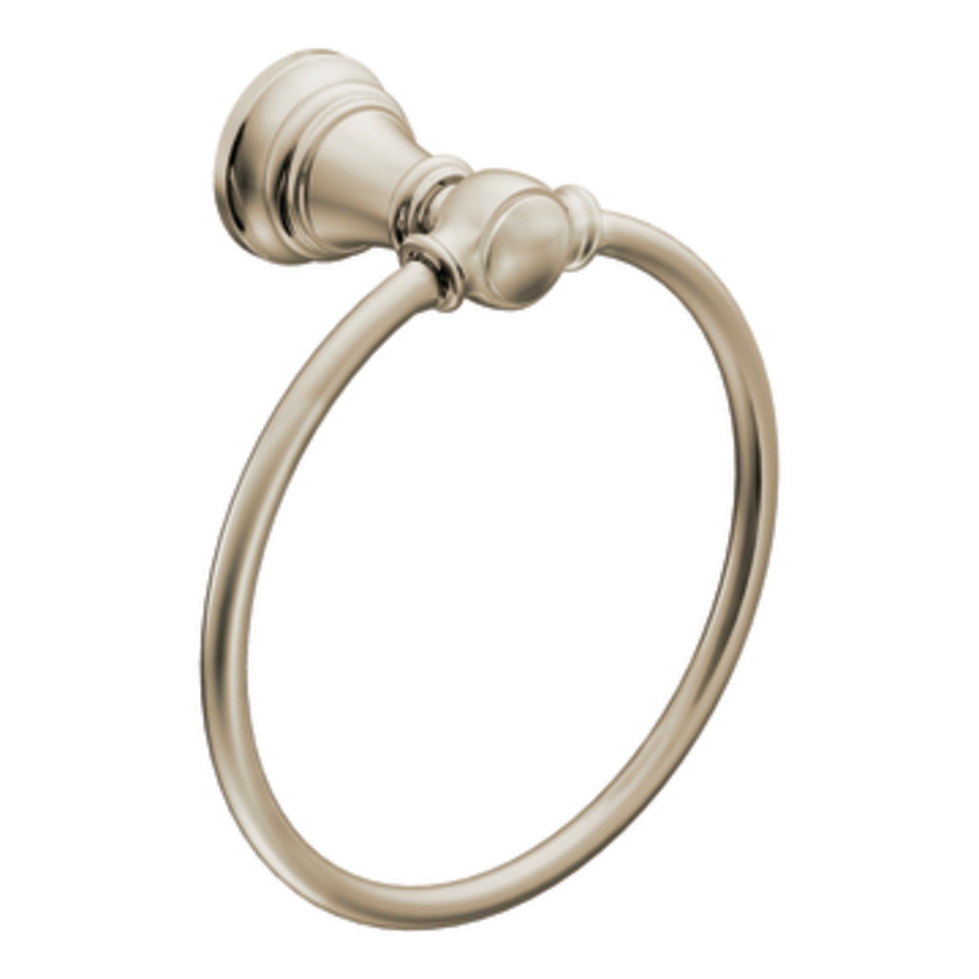 Moen YB8486NL Weymouth Towel Ring in Polished Nickel - Walmart.com
