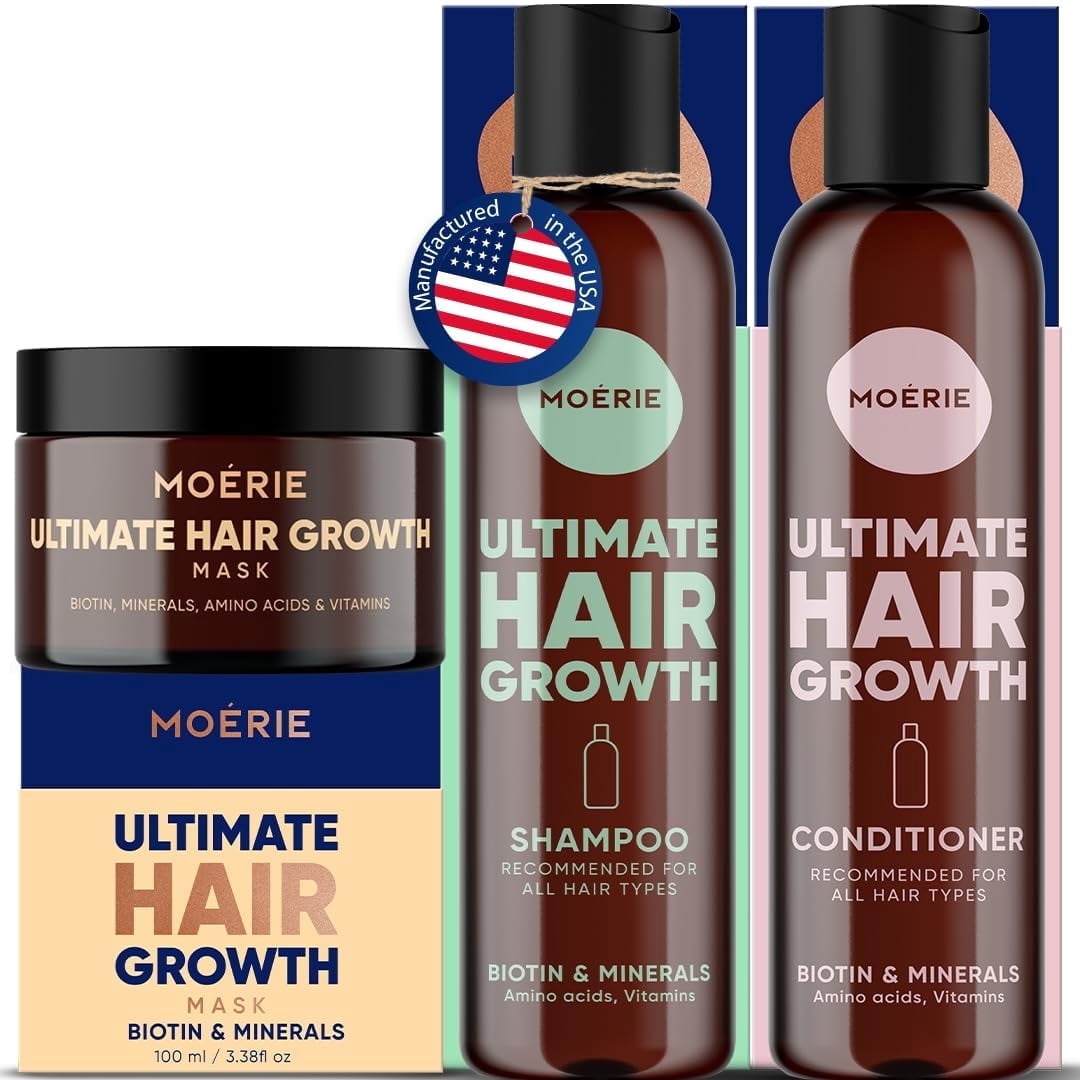 Moerie Mineral Shampoo And Conditioner Plus Hair Mask Pack - The ...