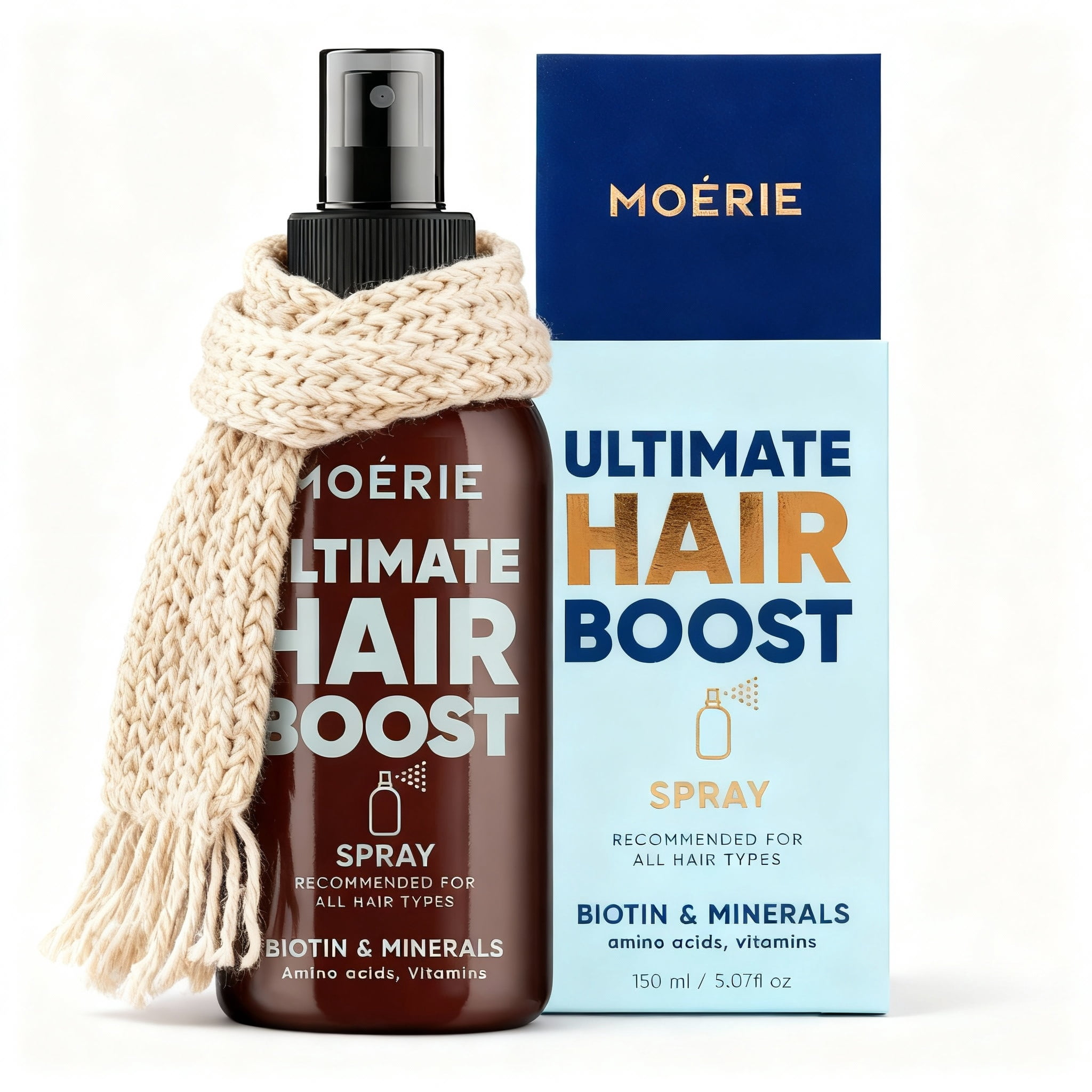 Moerie Ultimate Hair Growth Spray, Strengthens Hair, Stops Hair Loss, 5 ...