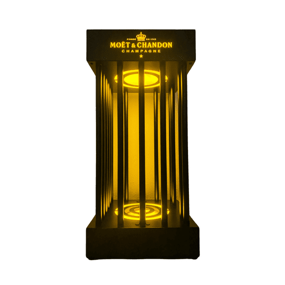 Moet & Chandon VIP Bottle Presenter, Champagne Bottle Display Stands, for Parties and Events for ...