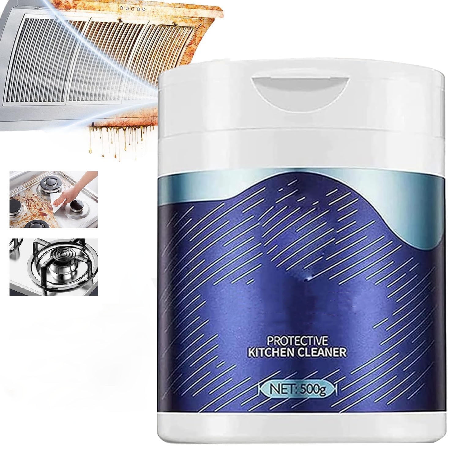 Cleaner Powder, Protective Kitchen Cleaner, Cleaning Powder,Heavy Oil ...
