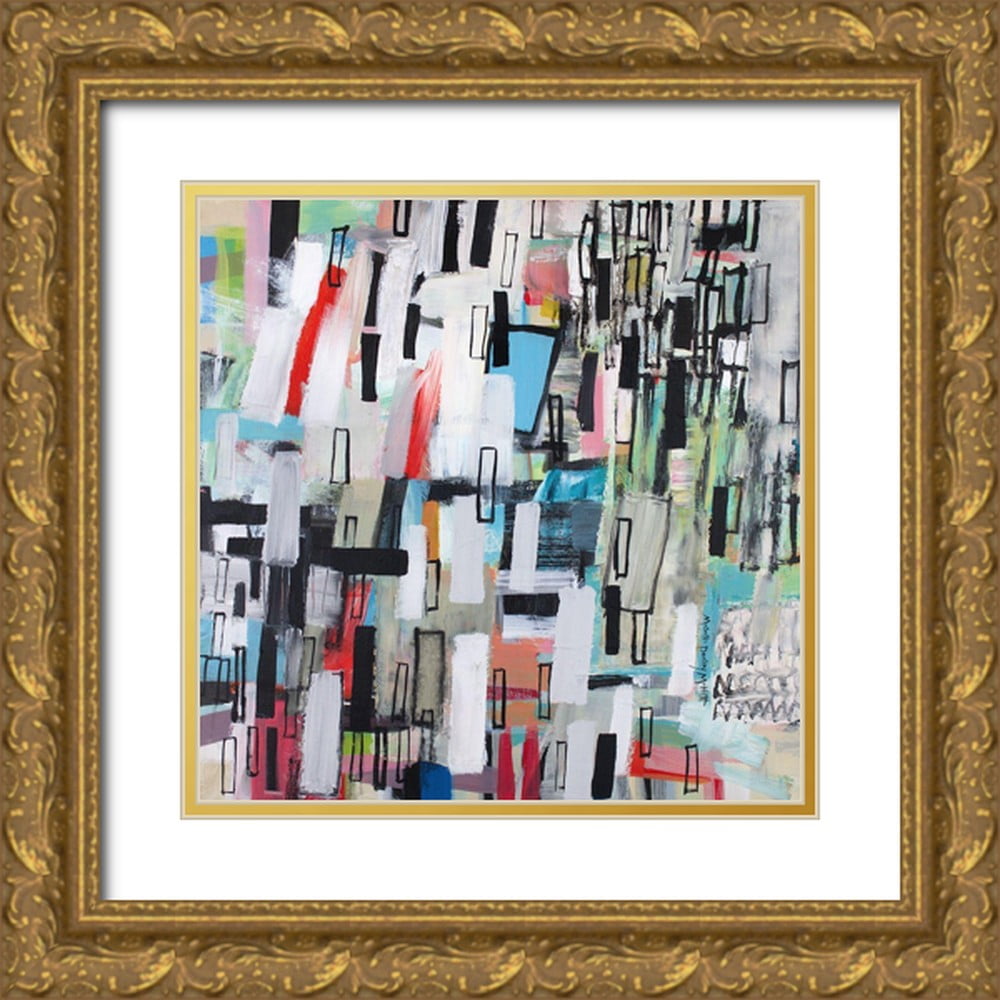 Moffitt, Michelle Daisley 12x12 Gold Ornate Wood Framed with Double ...