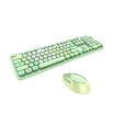 Mofii Sweet Keyboard Mouse Combo, Colored Cute Keyboard,2.4G Wireless ...