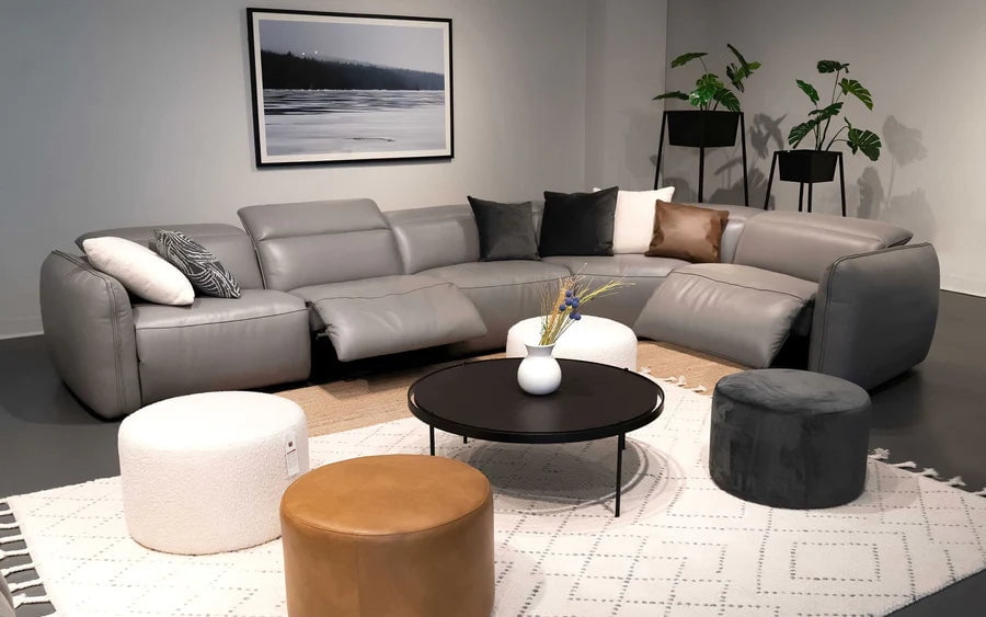 Mofit Home,Snowdrop Modern Motion Reclining Sectional Sofa, Living room ...
