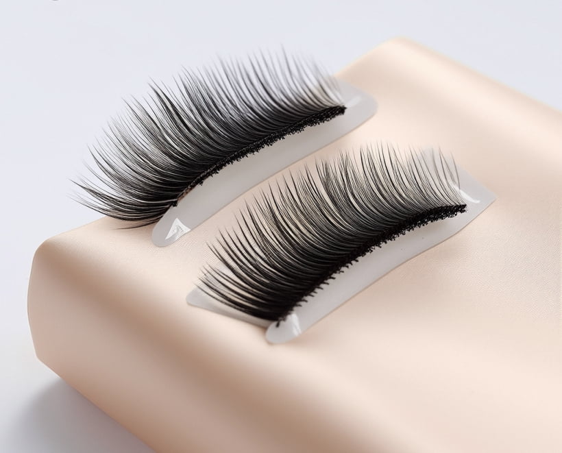 Moforoco Artificial eyelashes 20 Pre-Bonded 12mm-14mm False Eyelashes w ...