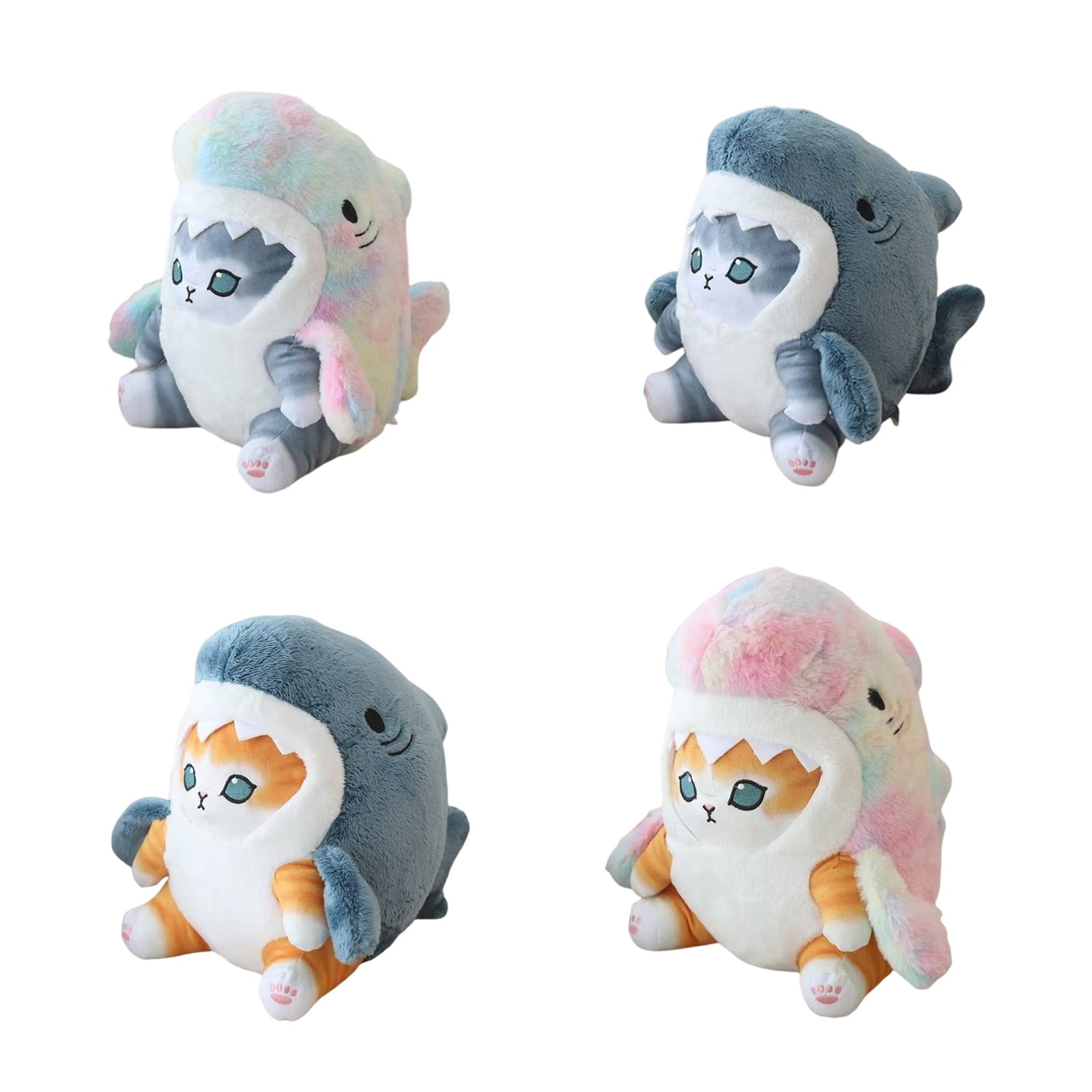 Mofusand Cat Plush, Mofusand Potato Shark Nyan Mascot, Cute Shark Cat ...