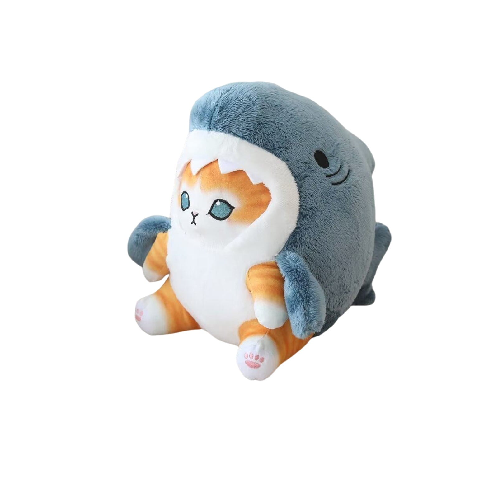Mofusand Cute Shark Cat Plush Toy, 8.6''Soft Cat Shark Stuffed Animal ...