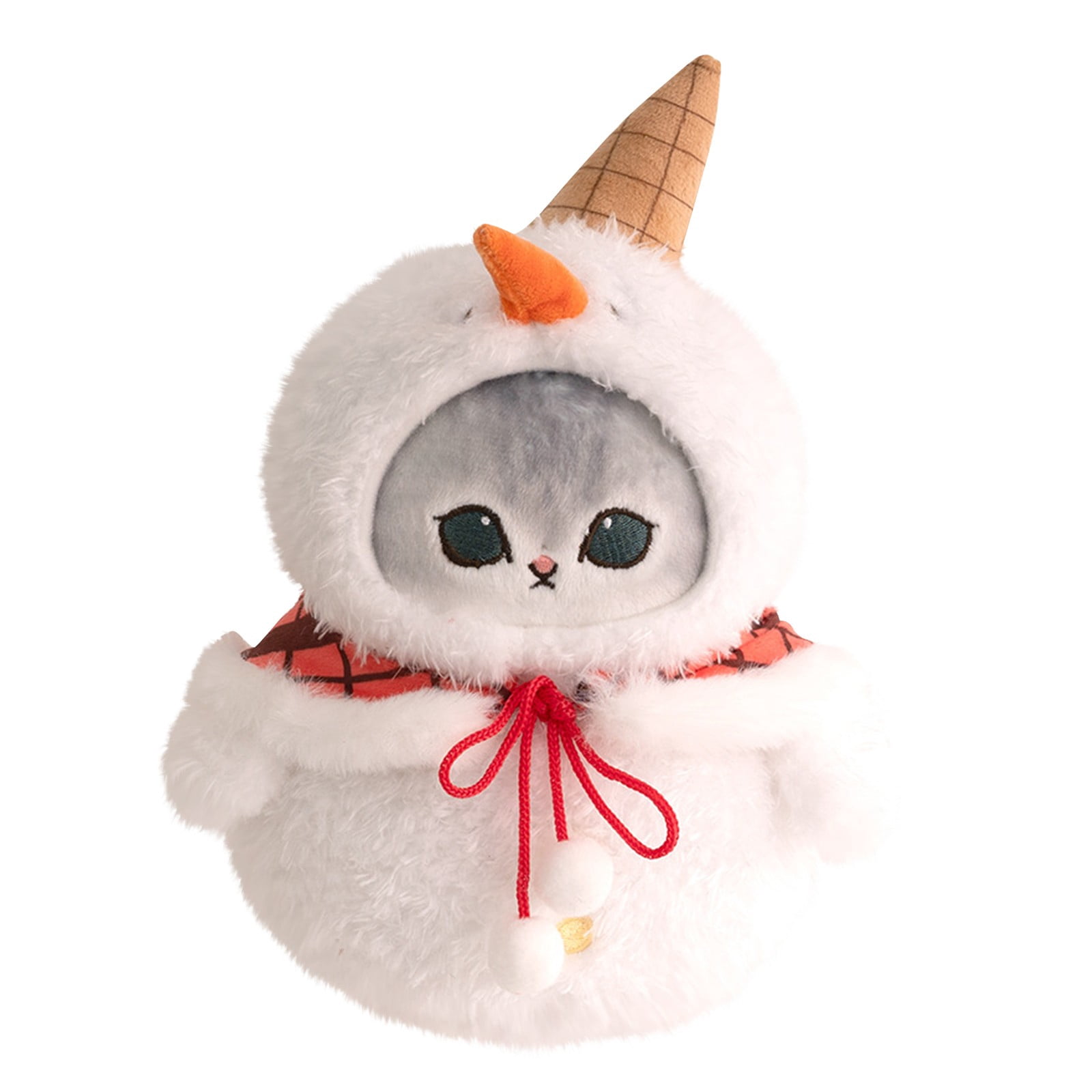 Mofusand Plush Doll – 7.8in Cute Stuffed Cat Toy, Snowcat Stuffed Toy ...