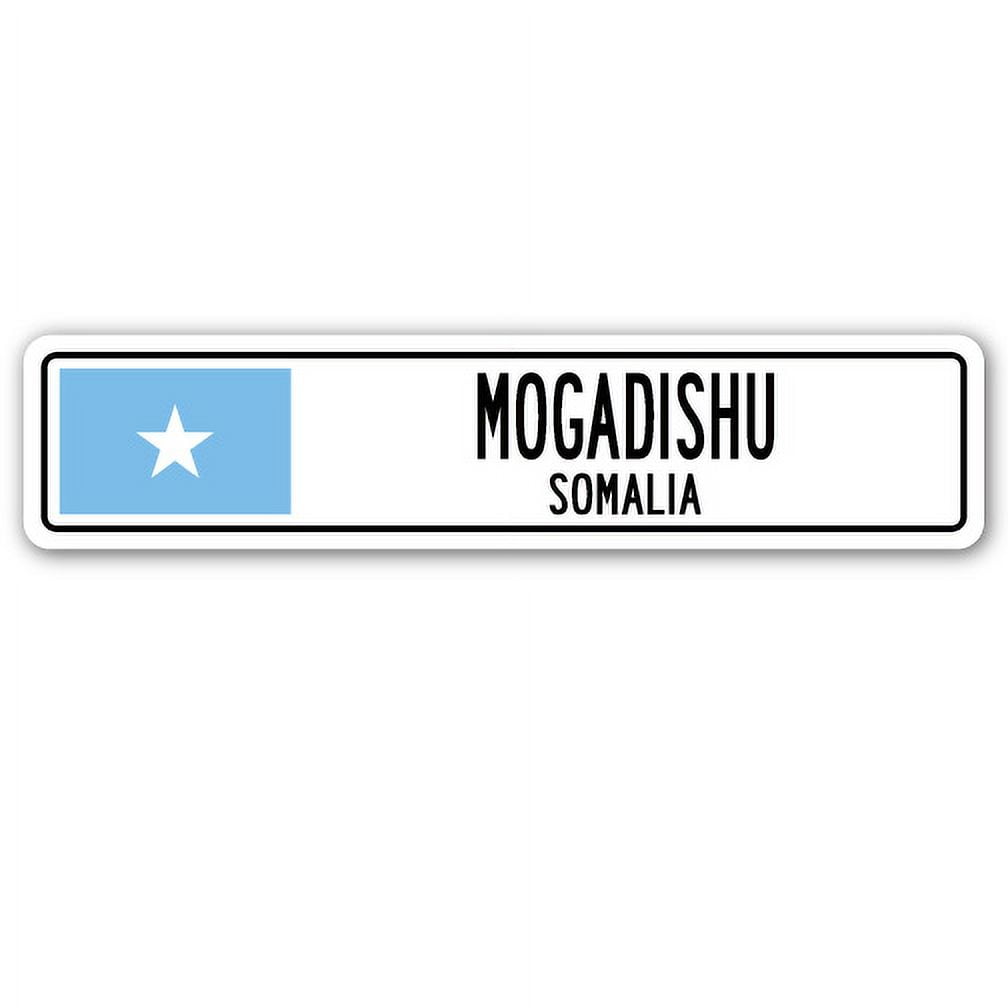 Mogadishu Somalia Street [3 Pack] of Vinyl Decal Stickers | Indoor ...