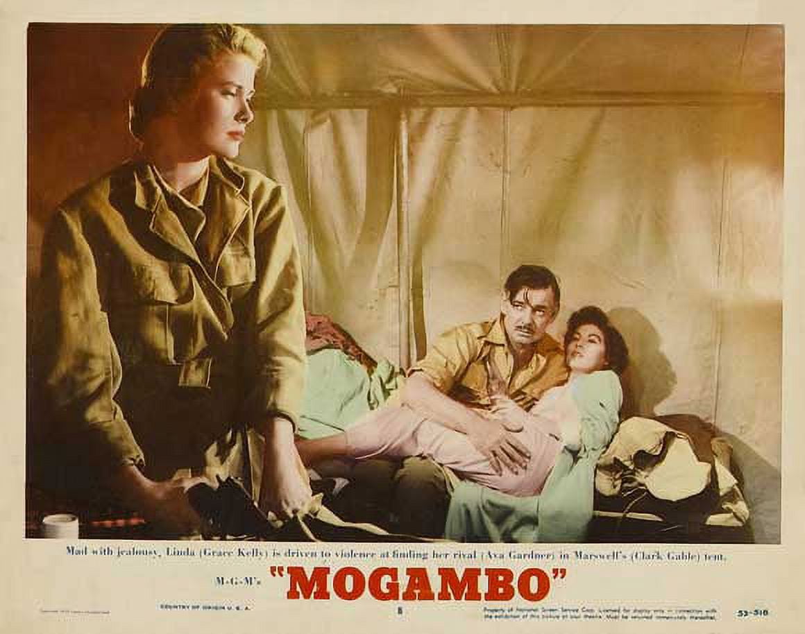 Mogambo - movie POSTER (Style B) (11" x 14") (1953) - Walmart.com