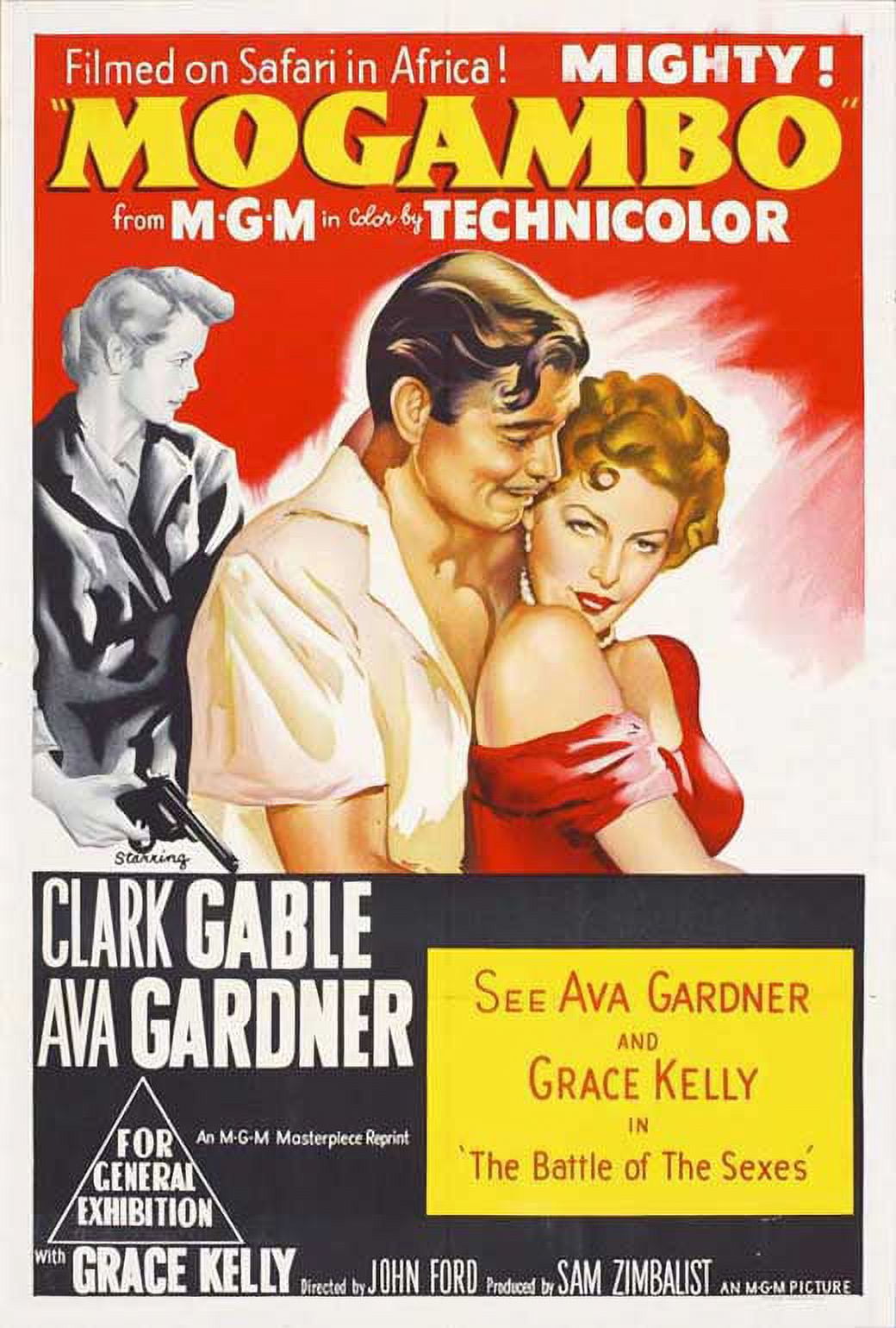 Mogambo - movie POSTER (Style C) (11" x 17") (1953) - Walmart.com