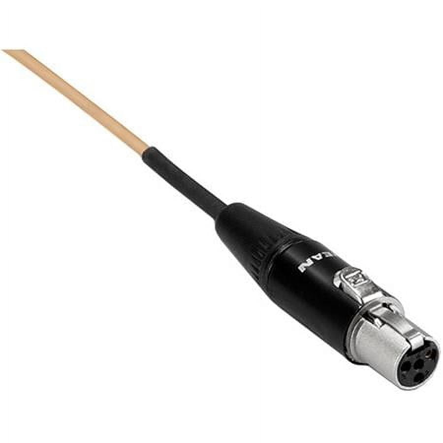 Mogan Microphone Cable for Shure Wireless Transmitters, Beige, 2mm OD ...
