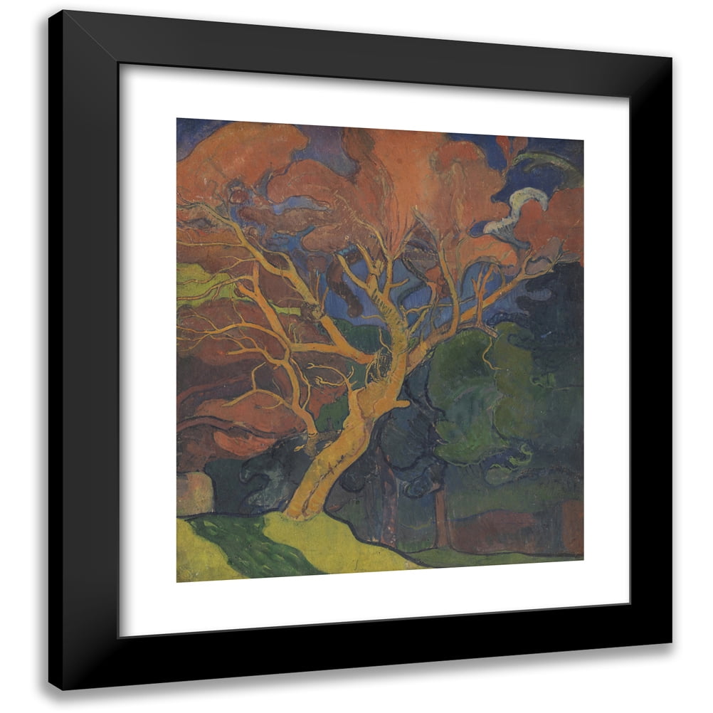 Mogens Ballin 12x14 Black Modern Framed Museum Art Print Titled - Wood ...