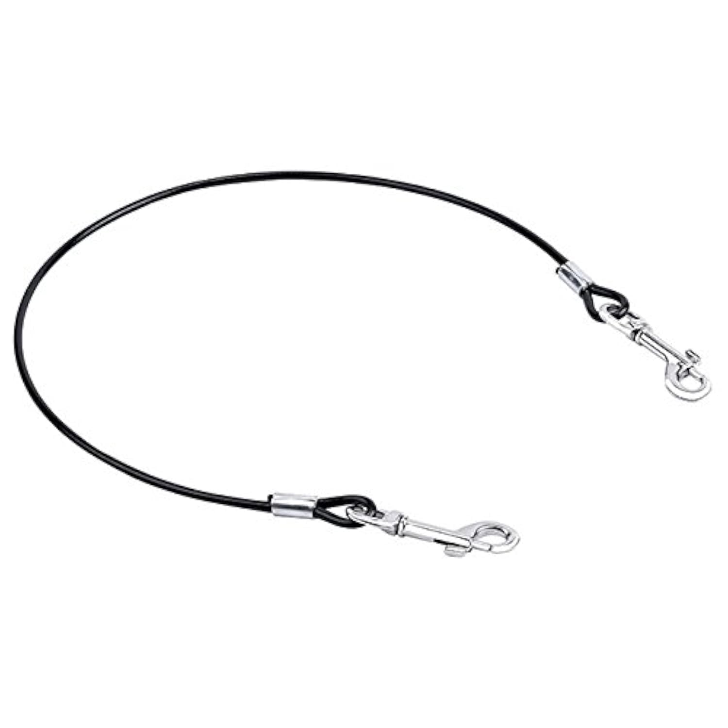 Mogoko Pet Dog Car Seat Belt Restraint, Coated Stainless Steel Chew ...