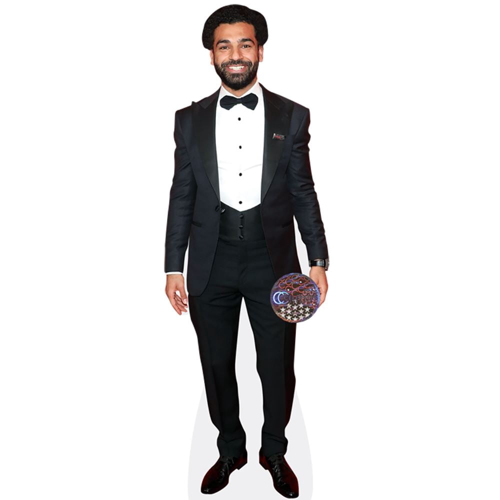 Mohamed Salah (Bow Tie) Lifesize Cardboard Cutout Standee - Walmart.com