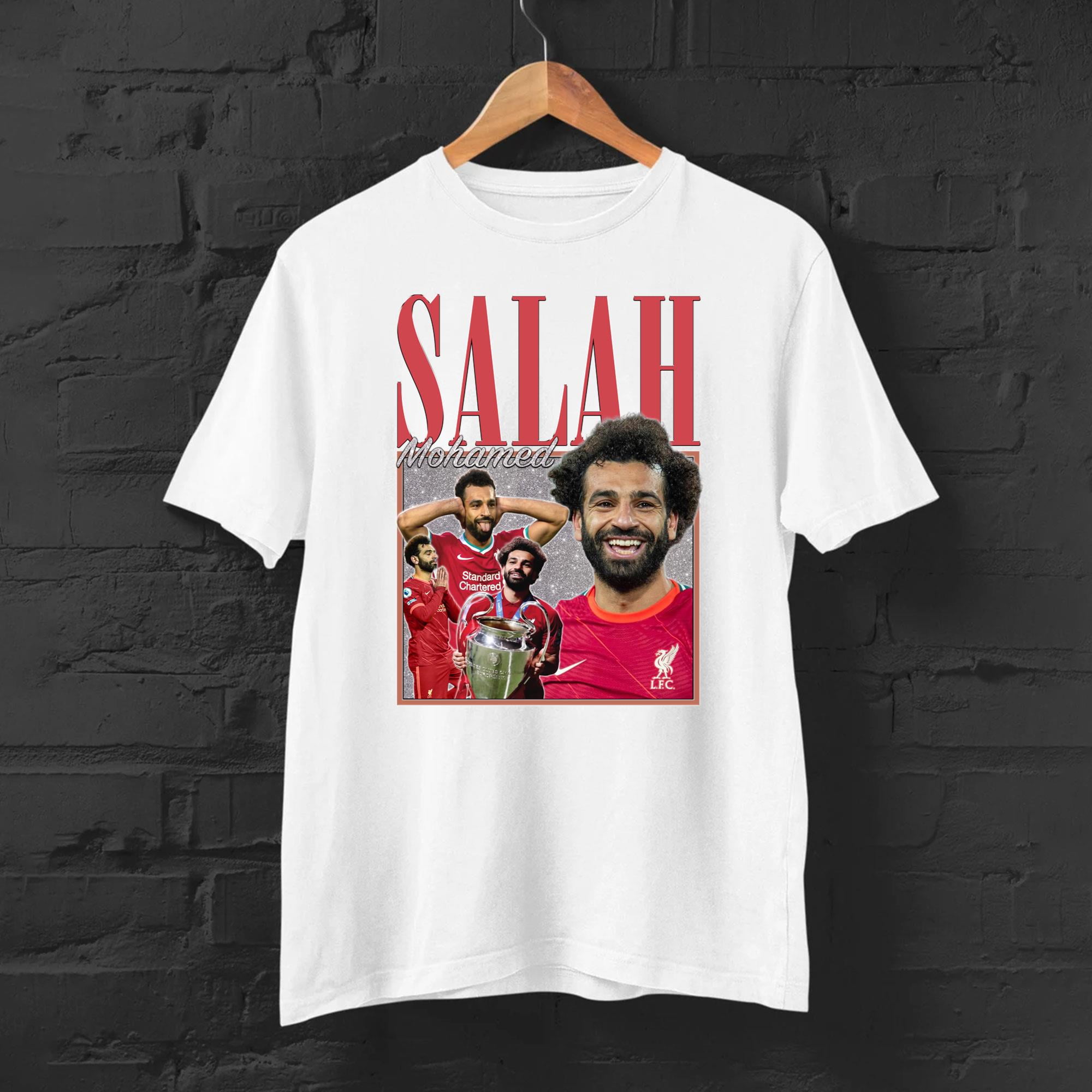 Mohamed Salah Shirt, Mohamed Salah Football Shirt, Mo Salah Liverpool ...