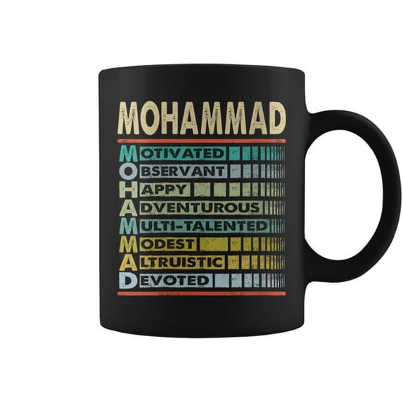 Mohammad Family Name Last Name Mohammad Coffee Mugs - Walmart.com