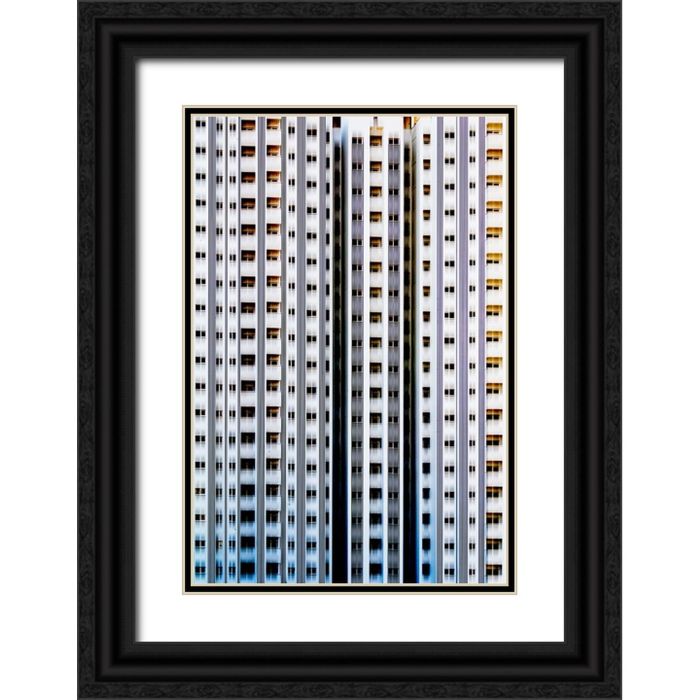 Mohammad Hossein, Hamid 11x14 Black Ornate Wood Framed with Double ...
