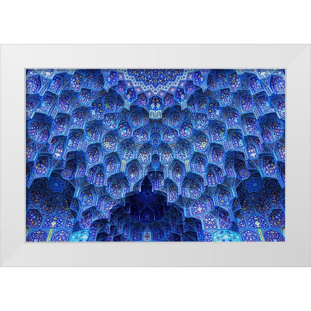 Mohammad Hossein, Hamid 18x13 White Modern Wood Framed Museum Art Print ...