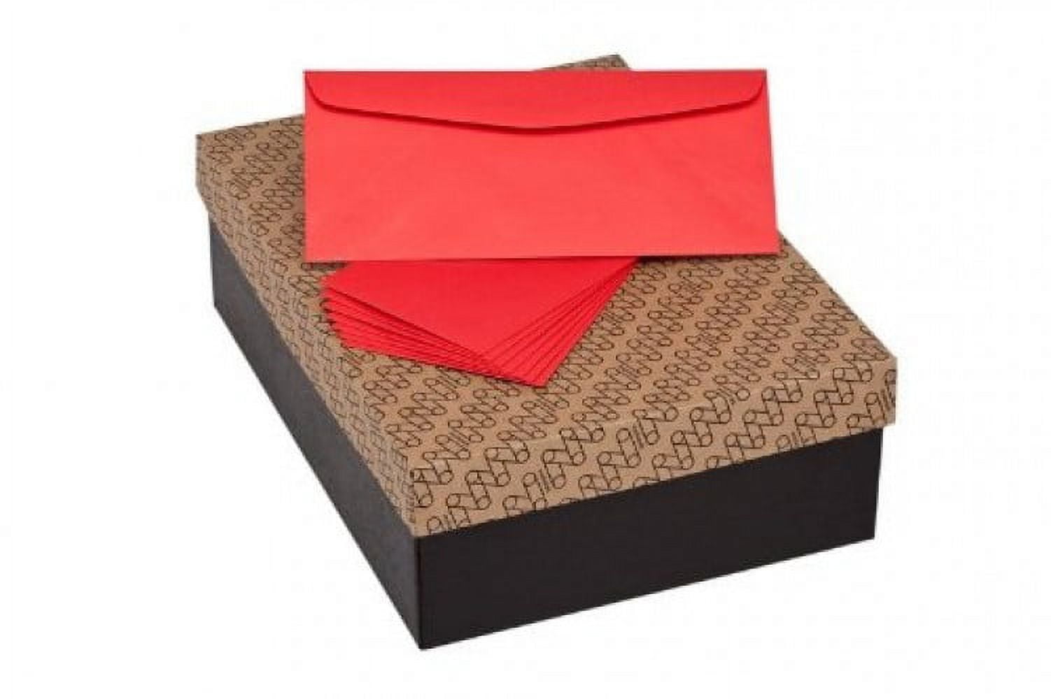 Mohawk BriteHue Envelopes, 10 Commercial Flap, 4-1/8 x 9-1/2 Inch, Red ...
