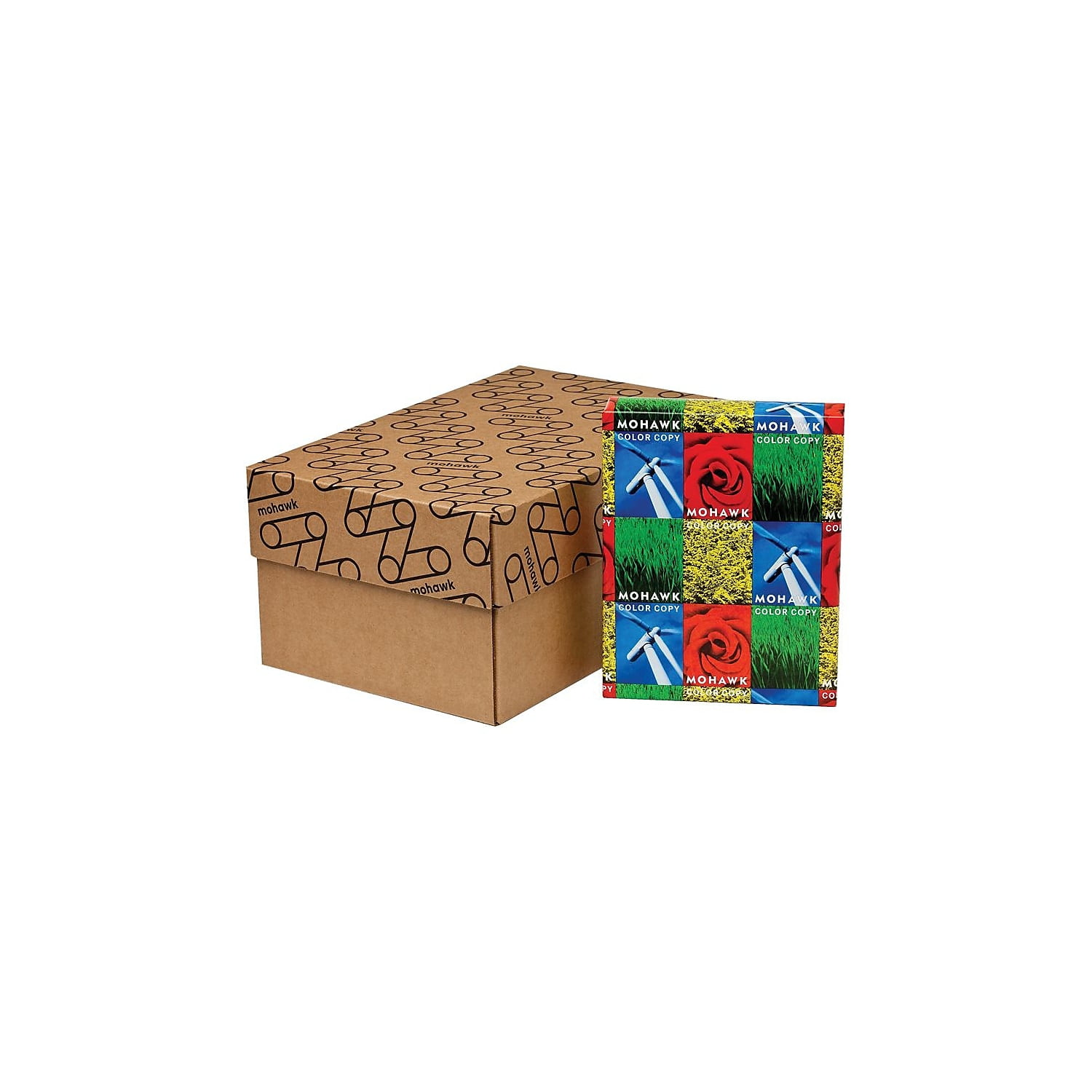 Mohawk Color Copy 98 8 1/2" x 11" 24 lbs. Smooth Imaging Paper Bright ...