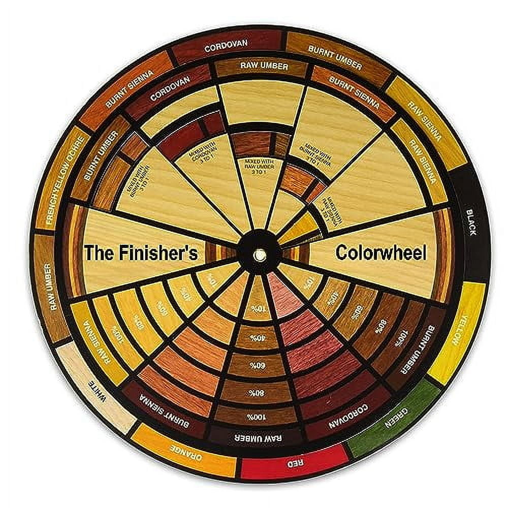 Mohawk Finishing Products Finisher's Colorwheel, Wood Finish, M900-1050 ...