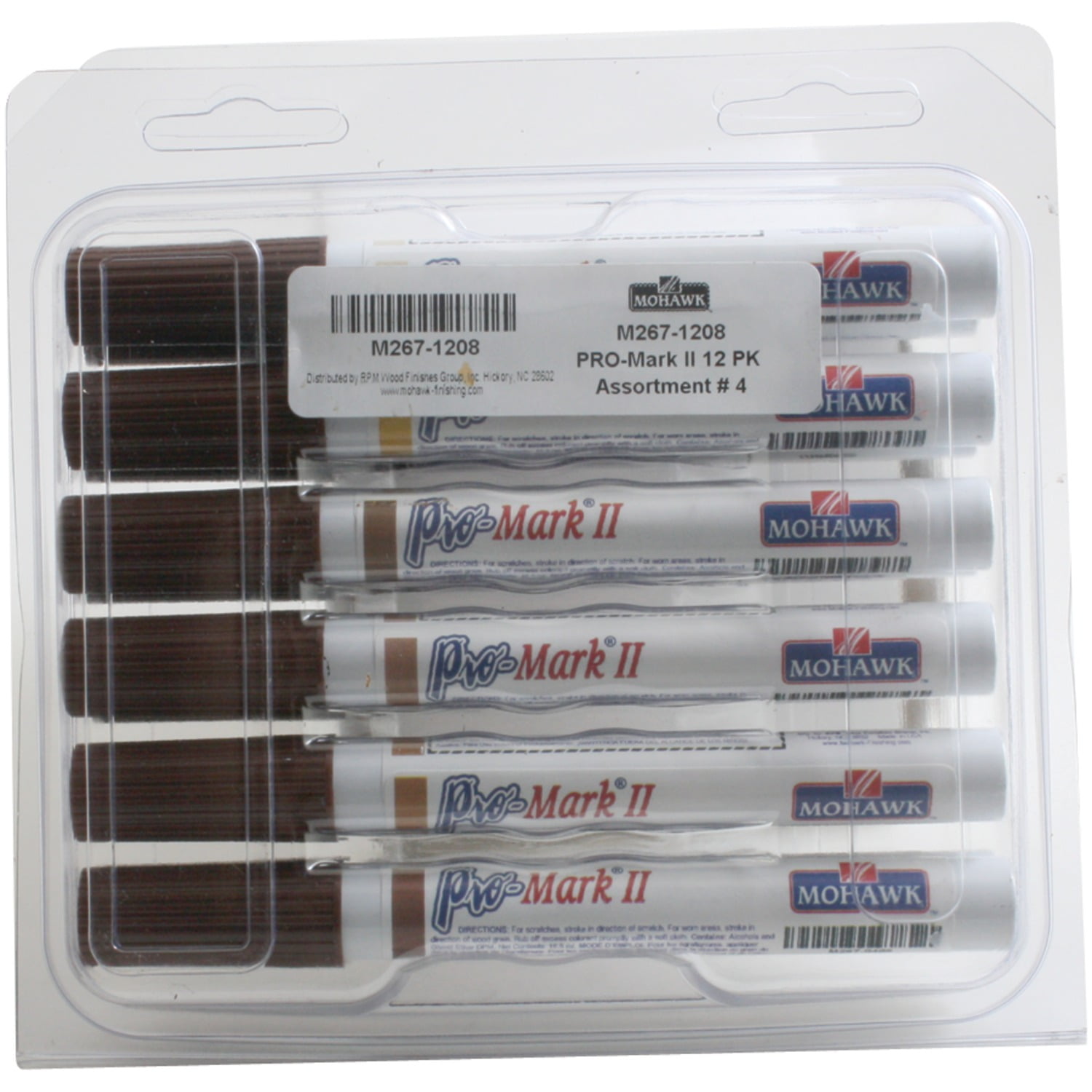 Mohawk Finishing Products M267-1208 Pro-Mark Touch-Up Markers (12 Pk ...