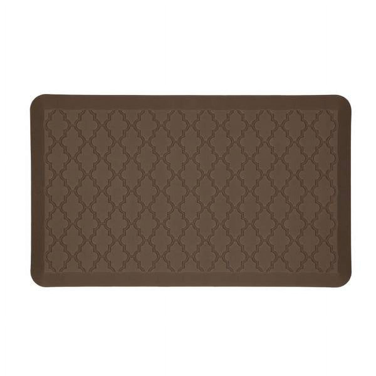 Mohawk Home 1'6\\"x2'6\\" Dri-Pro Classic Lattice Deluxe Brown Kitchen ...