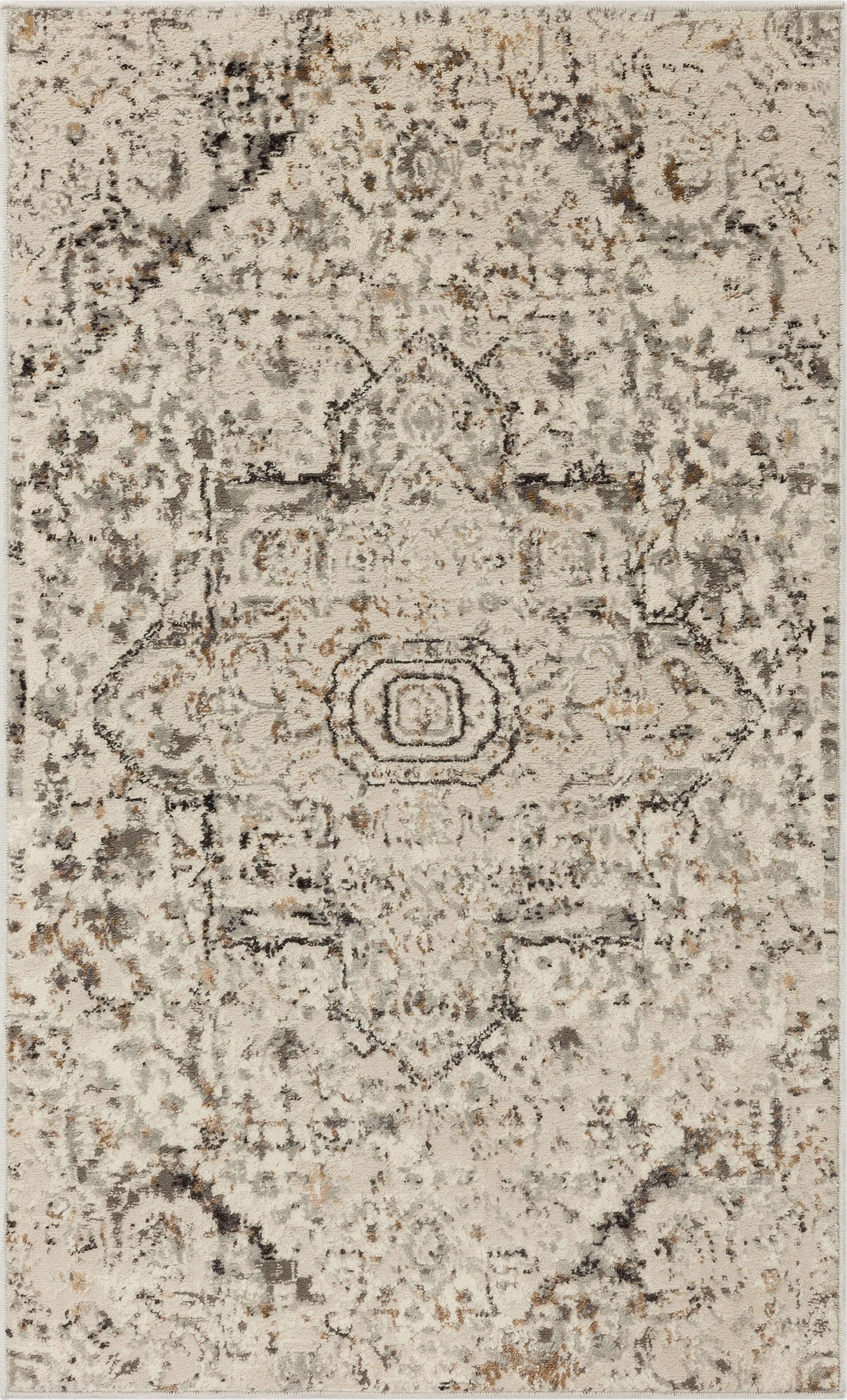 Mohawk Home Agatha Washable Low Pile Stain and Fade Resistant Indoor ...