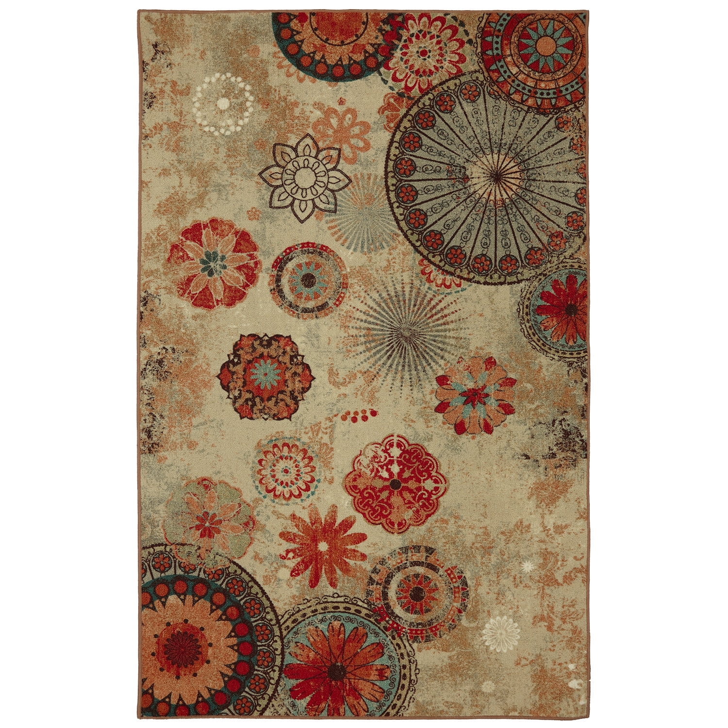 Mohawk Home Alexa Medallion Area Rug, Multi, 10'x14' - Walmart.com