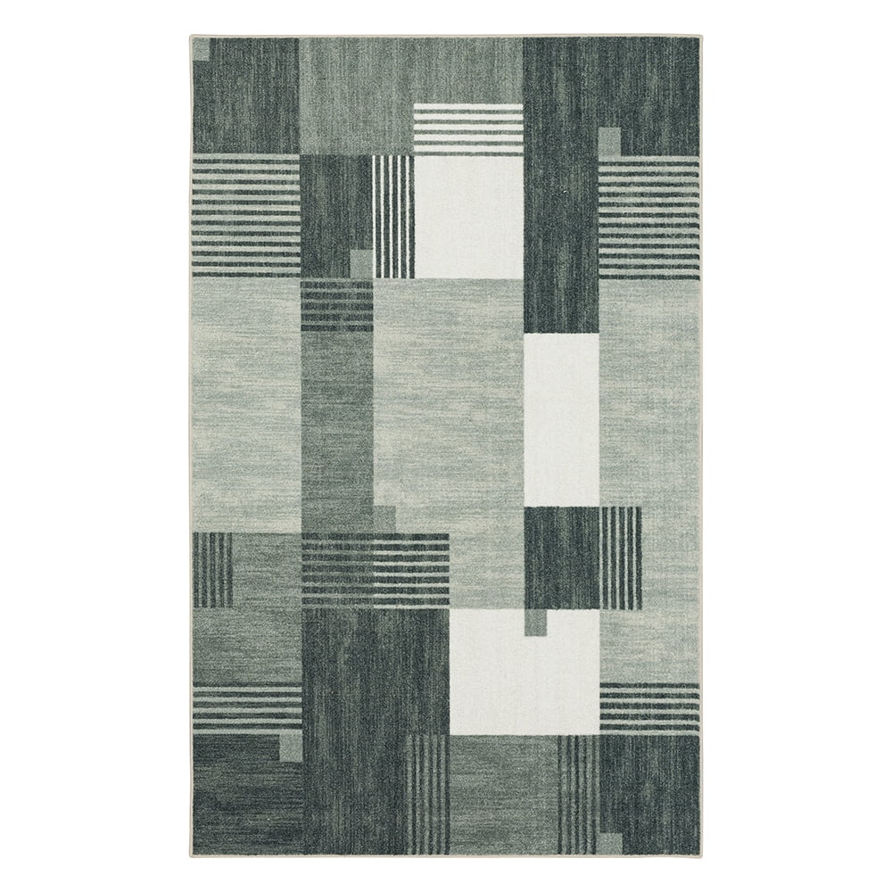 Free Shipping! Mohawk Home 5' x 8' Grey Geometric Contemporary ...