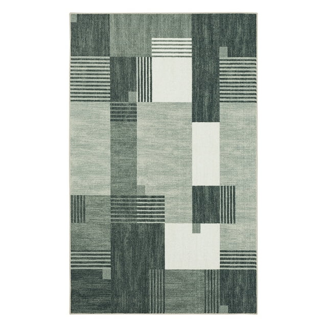 Mohawk Home Alliance Indoor Geometric Area Rug, Grey, 5' x 8' - Walmart.com
