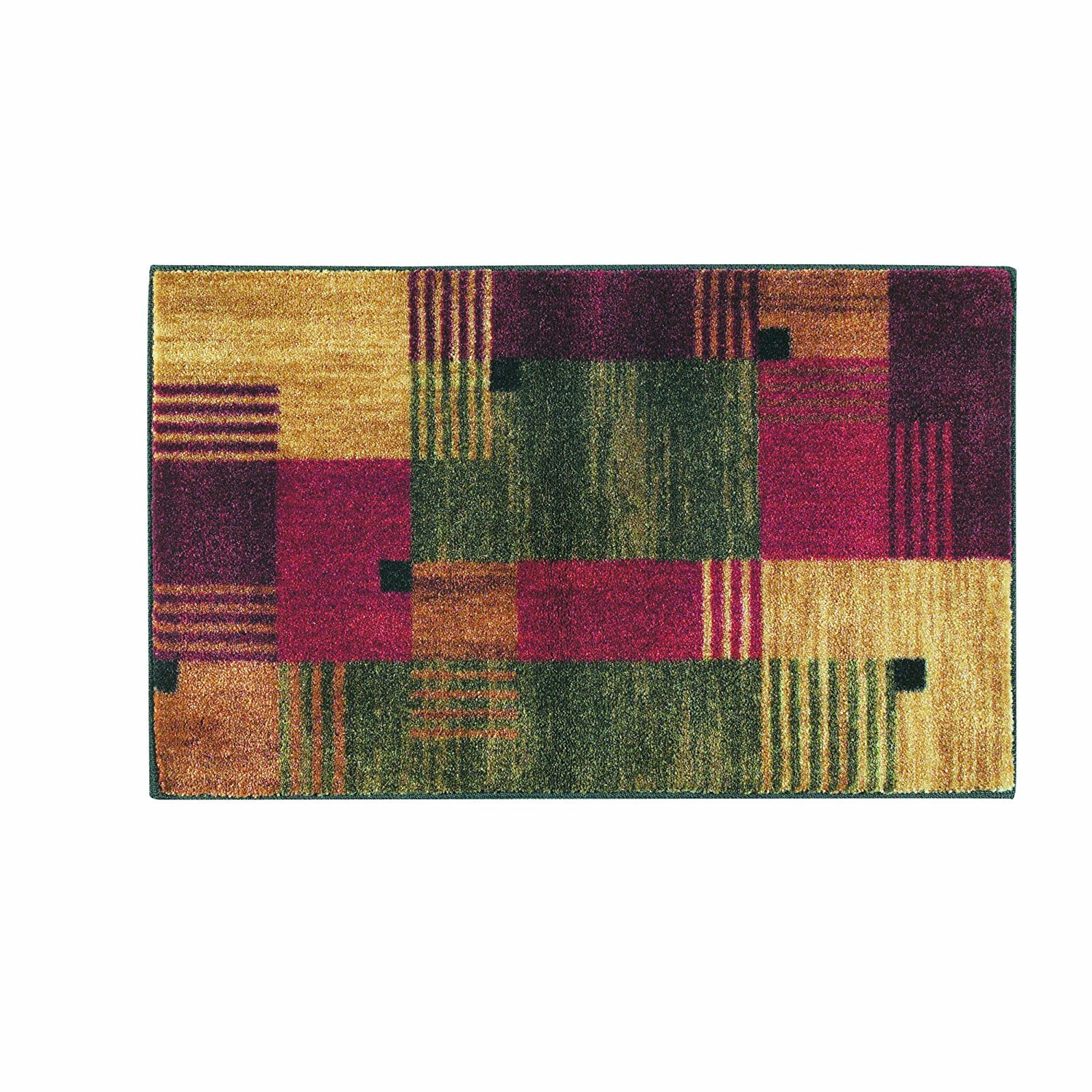 Mohawk Home Alliance Modern Geometric 1' 8" x 2' 10" Area Rug - Red ...
