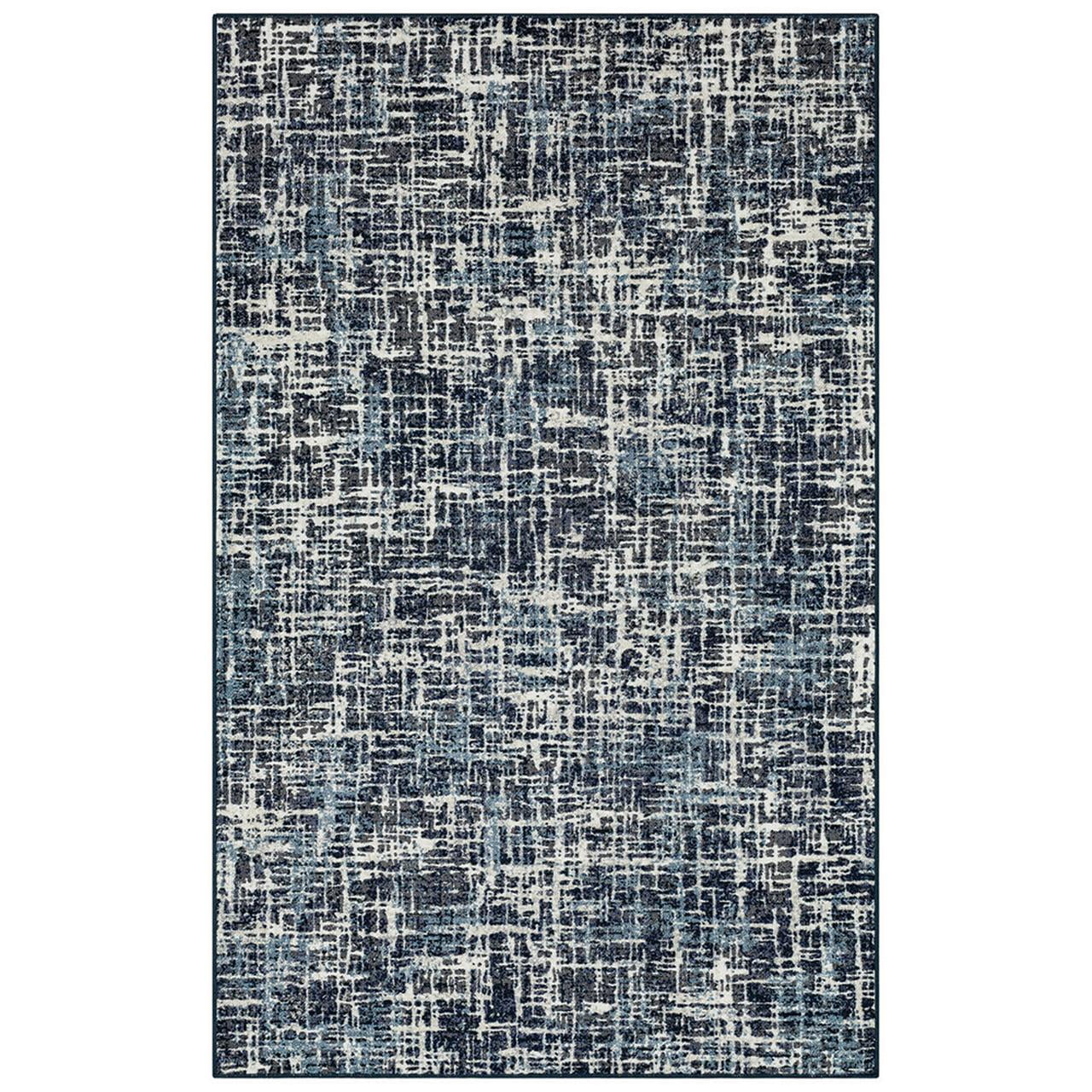 Mohawk Home Cochem Printed Area Rug, Blue, 6' x 9' - Walmart.com