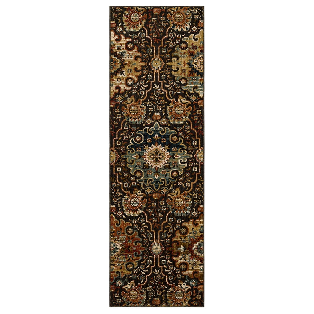 Mohawk Home Denbac Woven Indoor Runner Rug, Grey, 2' 6