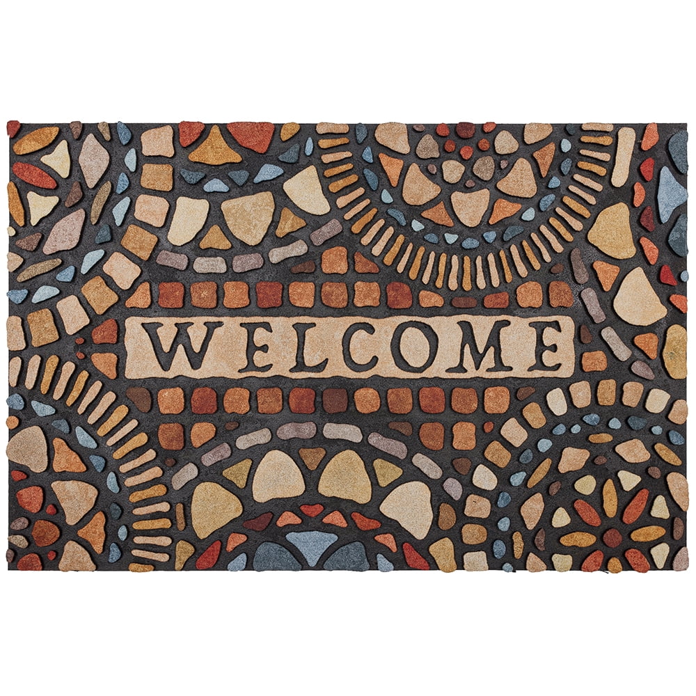 Mohawk Geometric Polyester Doormat - Multicolor - Walmart.com