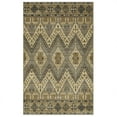 Mohawk Home Jackson Geo Grey Area Rug, 6' x 9' - Walmart.com