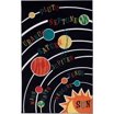 Mohawk Home Kids Black Interactive Hopscotch Chalk 5' x 8' Area Rug ...